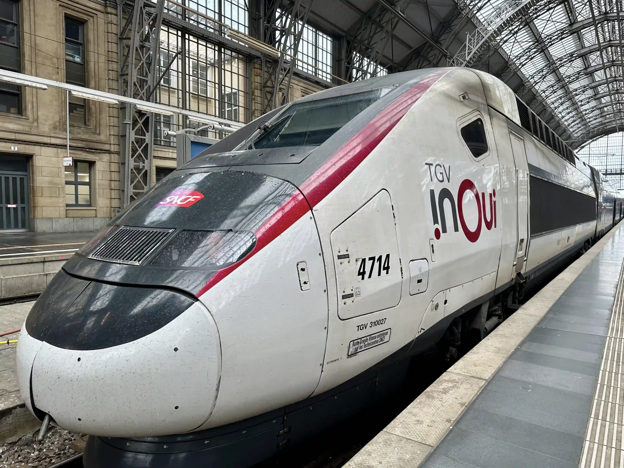 Review: TGV Duplex First Class (Frankfurt-Paris)