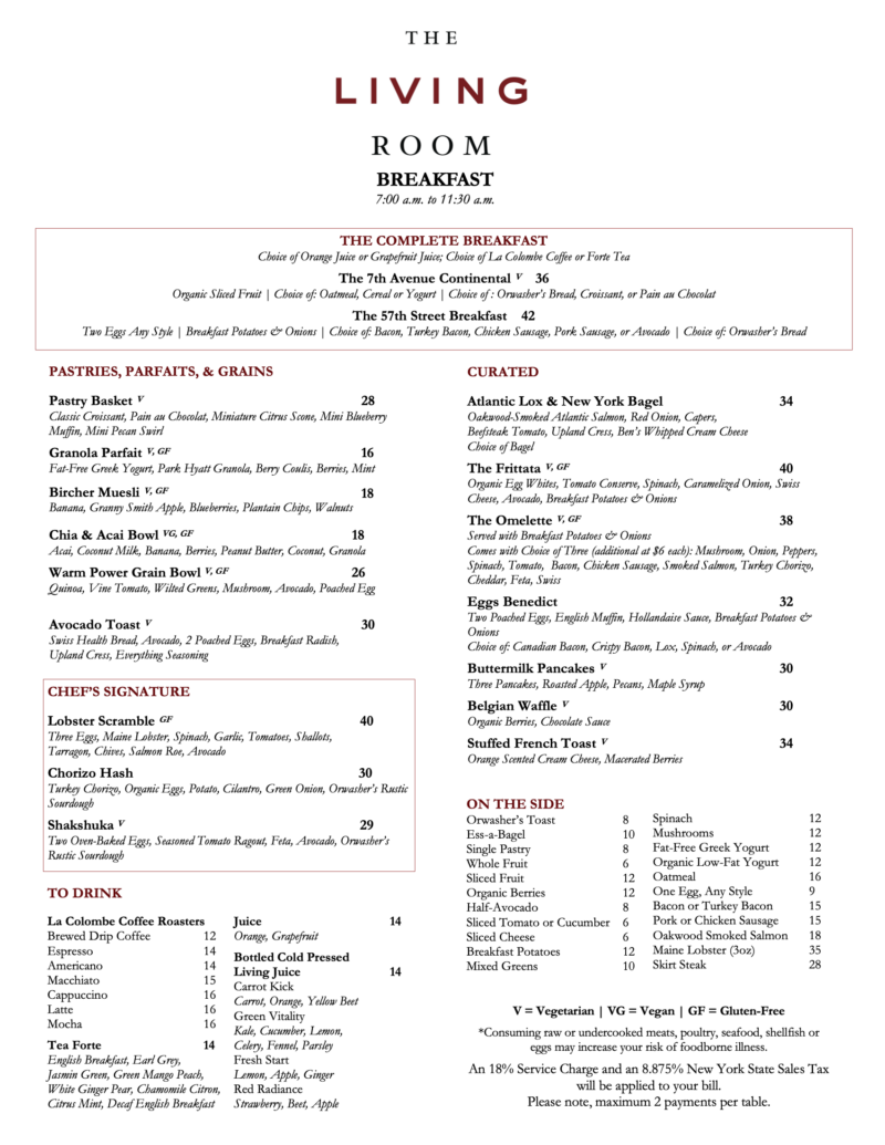 Review: Park Hyatt New York