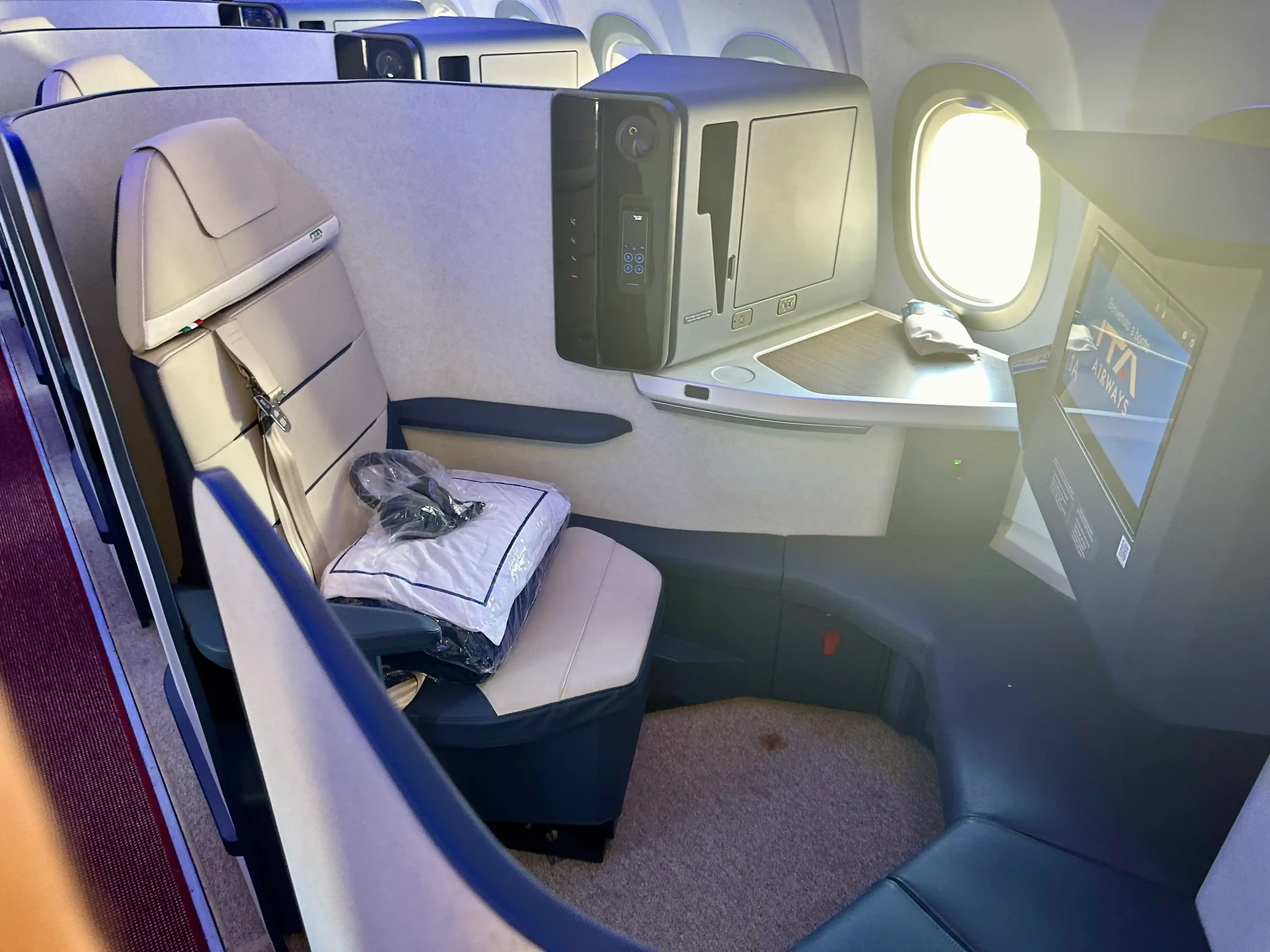 Review: ITA Airlines Business Class A321neo (TLV-FCO)
