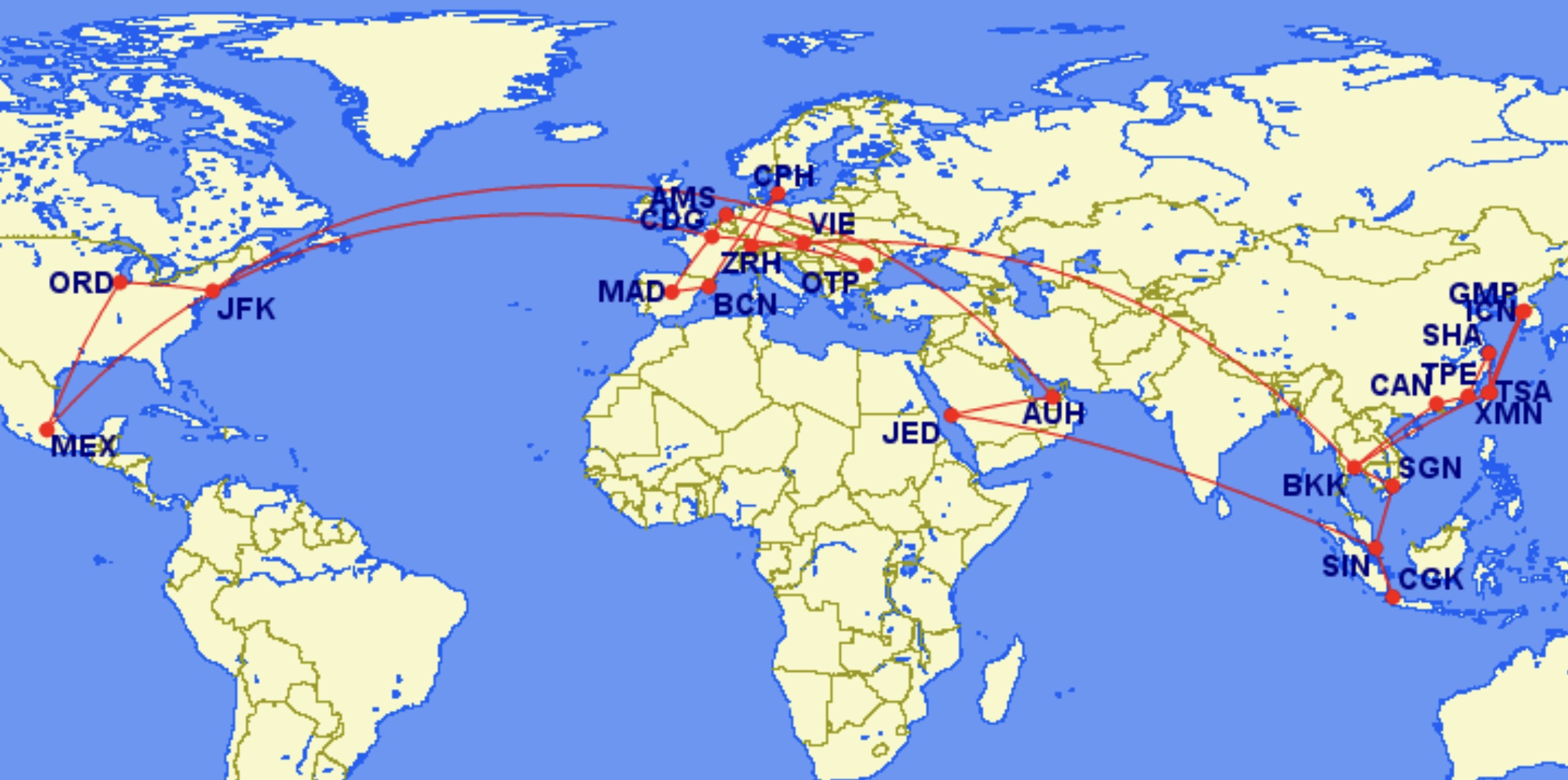 Dear SAS, Challenge Accepted: 18 Countries, 39,000 Miles, 10 Days
